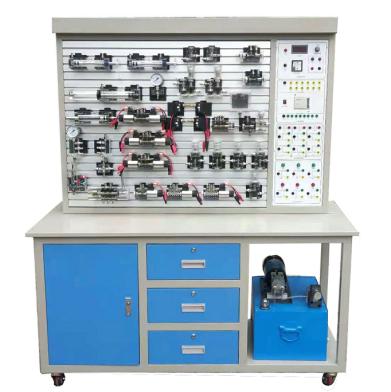 China Hydraulic Trainer With PLC Control And 220V Input Power For Basic Pneumatic Training Circuits for sale