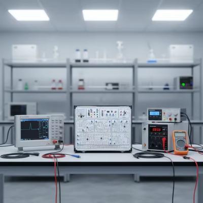 China Analog Circuit Power Electronics Trainer Kit Box for Vocational Training for sale