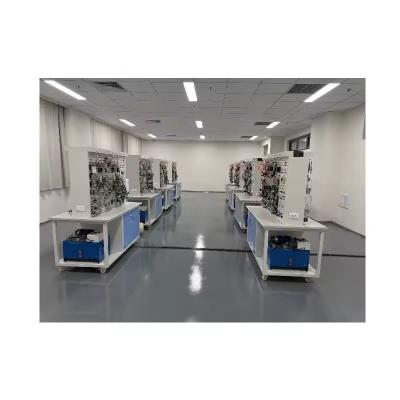 China Transparent Hydraulic and Pneumatic Trainer with PLC Control System and 220V Input Power for Educational Training for sale