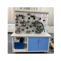 China PLC Controlled Pneumatic Trainer Workbench Educational Equipment Mechatronics Hydraulic Trainer for sale