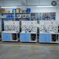 China Corrosion Resistant Pneumatic PLC Integrated Basic Hydraulic Training Equipment For Vocational Training for sale