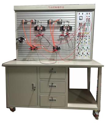 China PLC Control Pneumatic Trainer Equipment For Electro Mechanical Automation In Vocational And University Education for sale