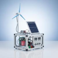 China Modular Structure Wind Solar Renewable Energy Trainer With 20W Photovoltaic Cell And Overload Protection for sale