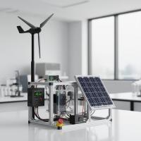China Modular Structure Wind Solar Renewable Energy Trainer With 20W Photovoltaic Cell And Overload Protection for sale