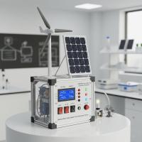 China Modular Structure Wind Solar Renewable Energy Trainer With 20W Photovoltaic Cell And Overload Protection for sale