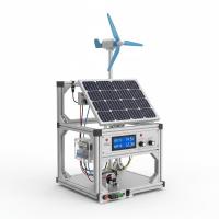 China Modular Structure Wind Solar Renewable Energy Trainer With 20W Photovoltaic Cell And Overload Protection for sale
