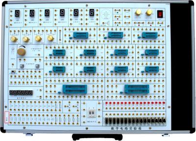 China High Precision Digital Circuit Trainer Box With 16 Bit Logic Level Input Switches for sale