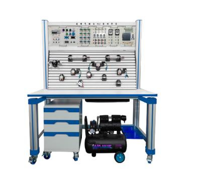 China Transparent Pneumatic Training Workbench with AC380V Power Input for Basic Pneumatic Circuits and PLC Training Equipment for sale