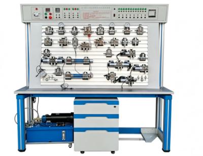 China Transparent Hydraulic Training Device with Modular Components and Scalable Experimentation for PLC Control for sale