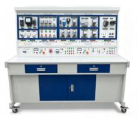 China Dual-group Design Maintenance Electrician Training Device with Earth Leakage Protection and Modular Hanging Plates for sale