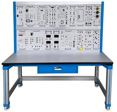 China Power Electronics Training Device with Three-Phase Five-Wire Input for Single-Phase Rectifier Circuit Training for sale