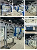 China PLC‑Controlled Pneumatic Training Device Industrial Automation Pneumatic Control Training Workbench For Technical School Practical for sale