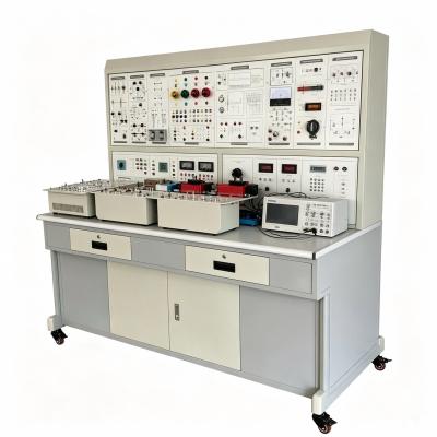 China Modular Electronic Circuit Training Workbench with High-Accuracy Power Measurement and Robust Safety Protection for Electrical Engineering Training for sale