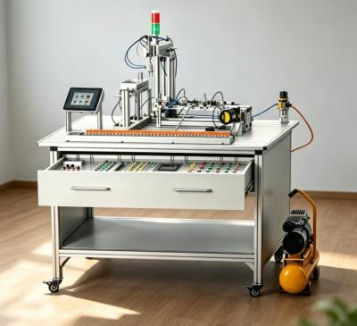 China Modular Electrical Training Equipment with Fully Open Experimental Circuit Area and Overload Protection for Vocational Training for sale