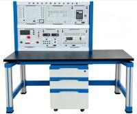 China PLC Programmable Controller Variable Frequency Speed Regulation Integrated Experimental Device for Beginner to Advanced Electrical Training with 380V±10% 50Hz Input Power for sale