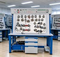 China Comprehensive Hydraulic and Pneumatic PLC Control Integrated Training Device, Industrial-Grade Mechatronics Training Equipment with Safety Protection for Automation Lab Teaching for sale