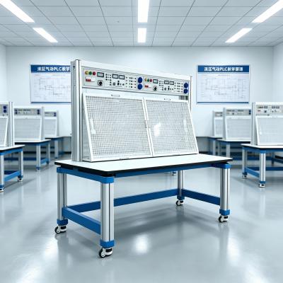 China High Performance Mesh-type Basic Electrical Maintenance Training and Assessment Device Single Sided Double Group Electrician Skill Teaching Equipment for sale