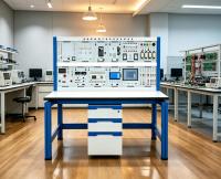 China Comprehensive Electrician Technician Skill Training & Assessment Device Electrical Practical Teaching Platform For Vocational Education for sale