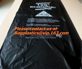China Corn starch Bags, PLATrash Bags Bathroom Garbage Bags Plastic Wastebasket Can Liners for Home and Office Bins, 200 Count factory