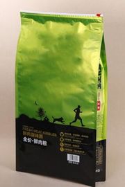 China Manufacturer 2kg odm oem slider flat bottom bag dog cat wholesale custom pet food packing, Slider k flat bottom do factory