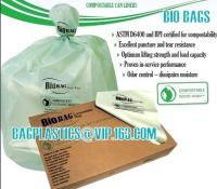 China Customized eco-friendly epi biodegradable bag,supermarket produce rolls, ASTM D6400 and OK Compost Home Certified for sale