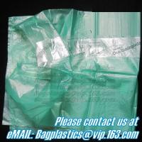 China En13432 certified compostable bag on roll, 100% Compostable Vest Carrier Plastic Biodegradable Shopping Bag with EN13432 for sale