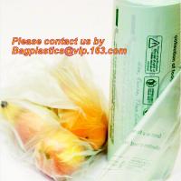 China EN13432 BPI OK Home ASTM D6400 certified cheap price 100% fully compostable biodegradable waste bags for sale