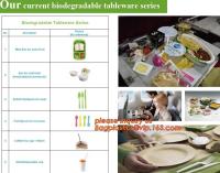 China biodegradable corn starch plastic round food tray, Eco-friendly corn starch disposable 4 compartment food tray with lid for sale