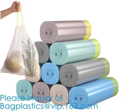 China Sugarcane Pulp Bagasse Cassava Biodegradable Packing Freezer Food Fruit Shopping Bag, Home Compostable Garbage Bag for sale