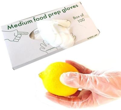 China Biodegradable Compostable Gloves, eco friendly products biodegradable compostable plastic disposable transparent gloves for sale