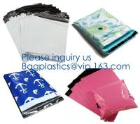 China Biodegradable compostable plastic express courier shipping envelope customised poly mailer mailing bags PLA PBAT STRACH for sale
