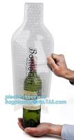 China Reusable Wine Bottle Protector for Double Layer Bubble Wine Bottle Protector, Bottle Transport Bag,Leak Proof Travel Bag for sale