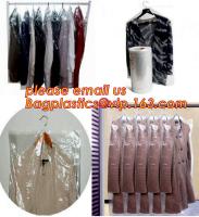 China Perforated Clear Plastic Garment cover on Roll,disposable plastic garment bags in dry cleaner,Suit Dress Garment Bag for for sale