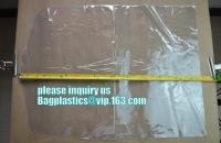 China fashion disposable clear ldpe poly laundry suit garment packaging dry cleaning cover plastic bag for clothes on roll for sale