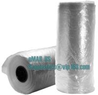 China Plastic garment bags on roll/garment cover, Clear Cheap Plastic PE Garment Suit Bags on Roll for sale