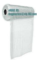 China Cheap Wholesale Transparent Disposable Garment Plastic plastic dry cleaning bags on roll for clothing for sale