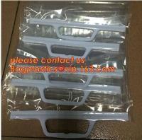 China hook bag zip with snap button bag clear pvc plastic bag,Underwear Socks Bikini Swimwear Bag With Hook,Swimwear Packaging for sale