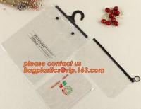 China Custom Hanger Plastic Apparel Packaging Bags OEM Biodegradable Cloth Packing k Clothing Self Seal Garment bagease for sale