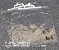 China Plastic Hanger Hook Bag Package Anti Dust EVA Underwear Biodegradable Hanger Laundry Bags, cloth bags, file bags, hanger for sale