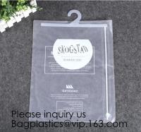 China Hanger Garment Underwear Clothes Package bag with hanger garment packing, apparel shop packaging, sock bag, underwear for sale