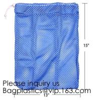China washable Reusable Woven Polyester Clothes Garment Bag Lingerie Mesh Bags OEM Mesh Laundry Bags customized gift packing for sale