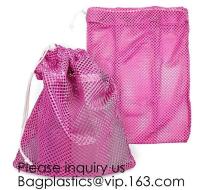 China washable Reusable Woven Polyester Clothes Garment Bag Lingerie Mesh Bags OEM Mesh Laundry Bags customized gift packing for sale