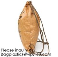 China Drawstring Backpack - Tyvek Bag Paper bag,Waterproof Tyvek Bag for Gym or Travel, Inside Zippered Pocket Backpack Colorf for sale
