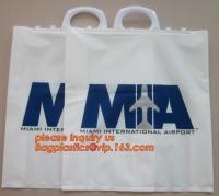 China Biodegradable compostable Hanger Hook Handle Bag For Underwear Clothes, Rigid Snap Seal Handle Bikini Bag for sale