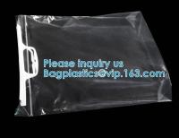 China Frosted K Bag EVA PVC Hanger Bag For Clothes, EVA Frost Drawstring Bag, Frosted EVA Garment Packing Bag Zip for sale