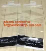 China Shirt Packaging Bags, Hanger Frosted Bags, Packaging Bag Hook Hanger Bag Underwear Shirt Bag for sale