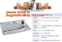 China 3l 5l 10l bag in box packaging wine bag with vitop tap,5L/10L/20L transparent/VMPET wine bag in a box/bag in box/liquid for sale