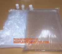 China Laminated aluminum bib wine bag in a box 20l liquid packaging wholesale,bag in box factory plastic tap bag in box BAGEAS for sale