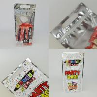 China Stand Up Reclosable Zipper Clear Drink Pouches Bags with Plastic Straw, 8mil Hand-held Drinking Bags 15