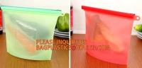 China Reusable Vacuum Food Bag Silicone Food Storage Bag Fruits Vegetables Meat Preservation kits,Reusable Refrigerator Silico for sale